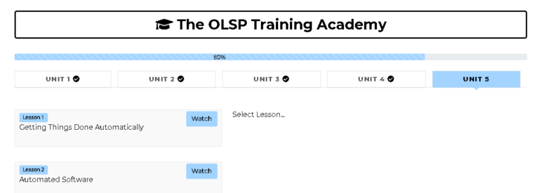 The OLSP System Review Update – It Just Got Better